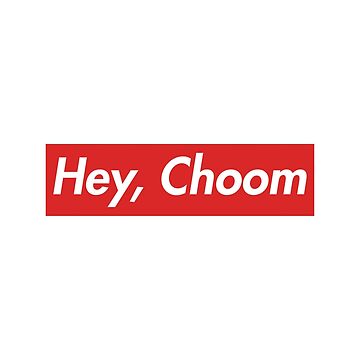 "Hey Choom" Sticker for Sale by WarHaven | Redbubble
