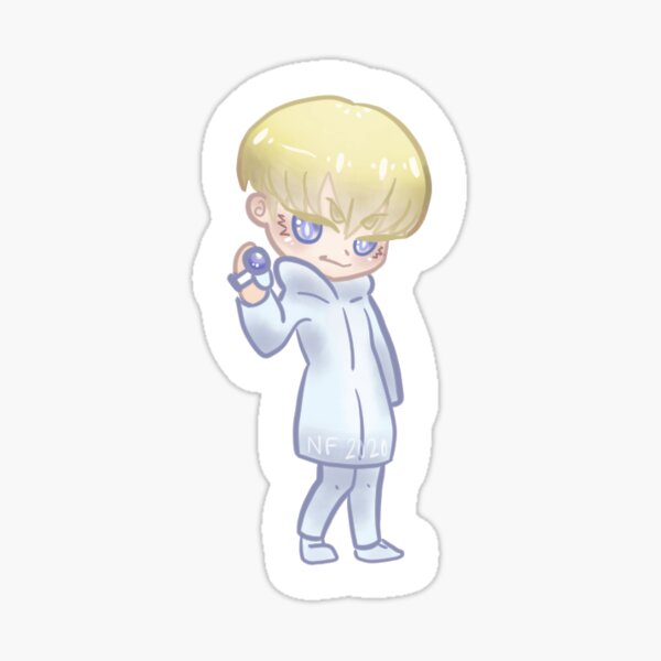 "Ryo Devilman Crybaby Chibi" Sticker for Sale by DoubletteArt | Redbubble