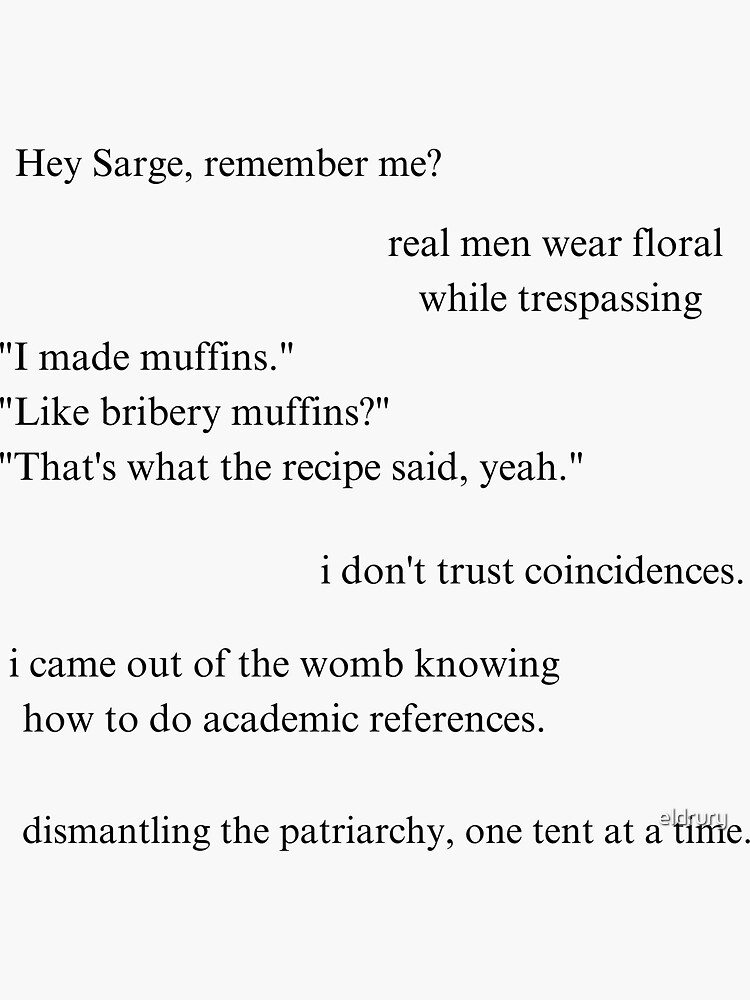 "A Good Girls Guide To Murder Quotes" Sticker for Sale by eldrury ...