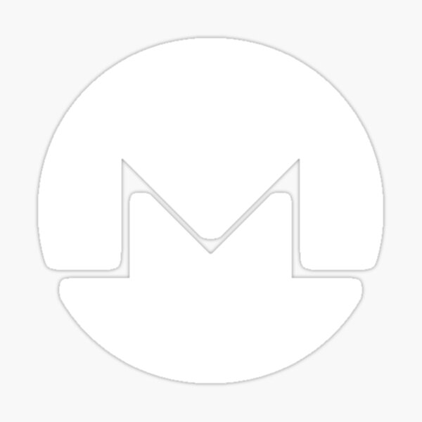 "Monero" Sticker by MMATEES | Redbubble