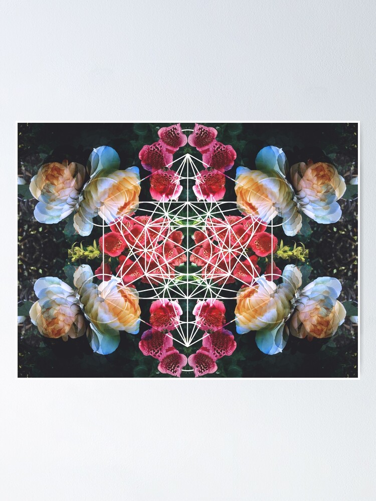 "Sacred Geometry" Poster by galacticjelly | Redbubble