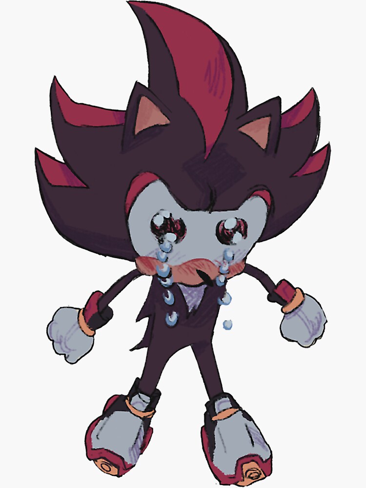 "Crying Shadow" Sticker for Sale by EllenEvans74 | Redbubble