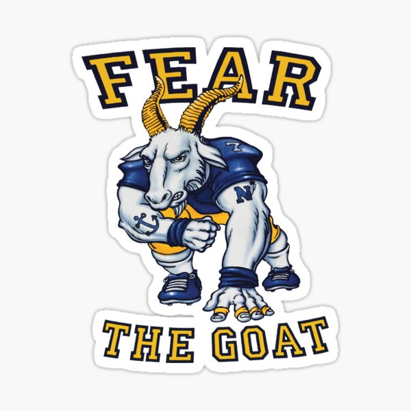"fear the goat" Sticker by anmai54shop | Redbubble