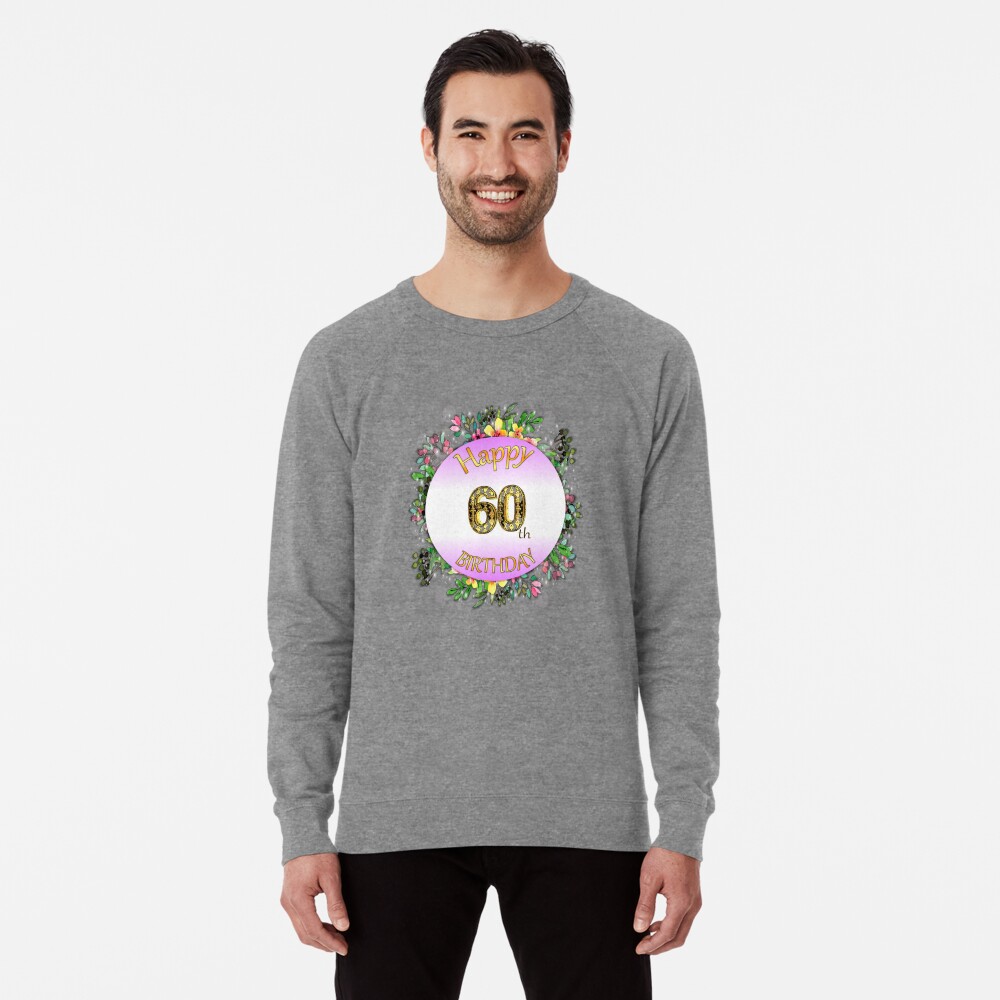 "Happy 60th Birthday" Sticker for Sale by KC Morcom | Redbubble