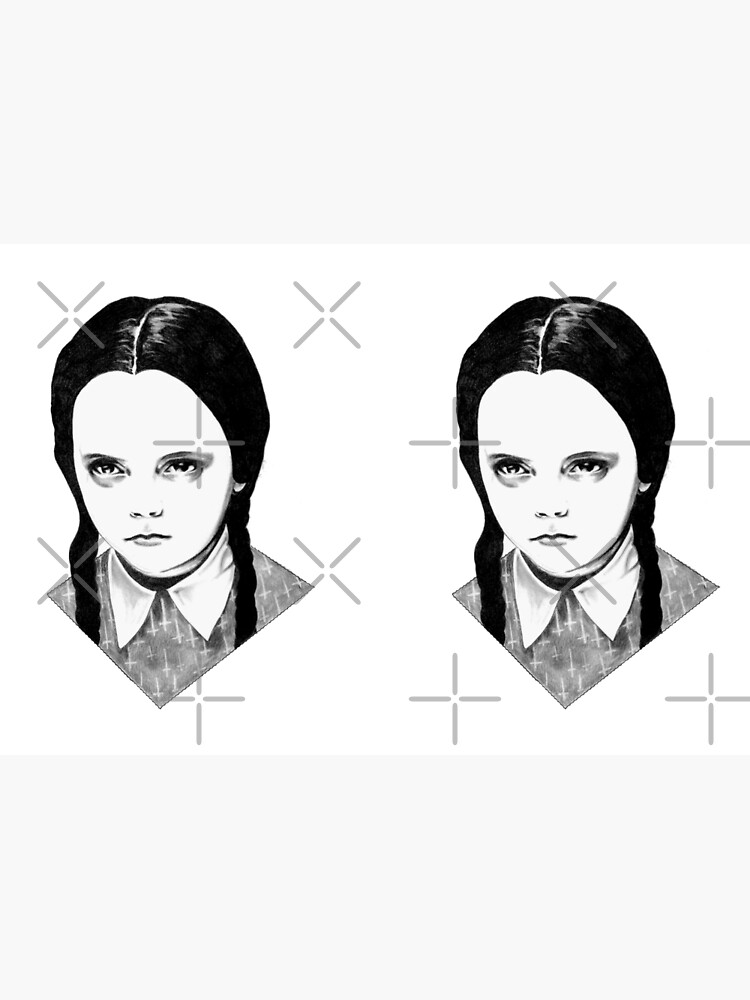 "Wednesday Addams" Hardcover Journal for Sale by BlackCultDesign ...