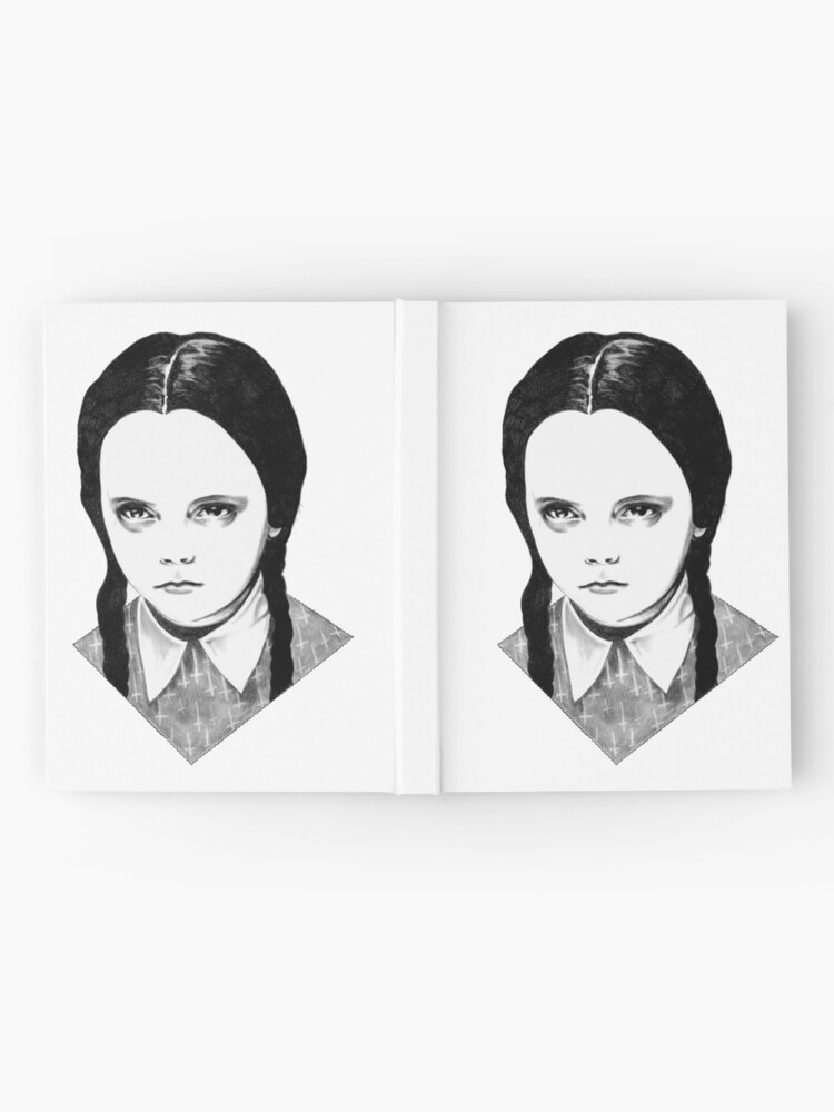 "Wednesday Addams" Hardcover Journal for Sale by BlackCultDesign ...