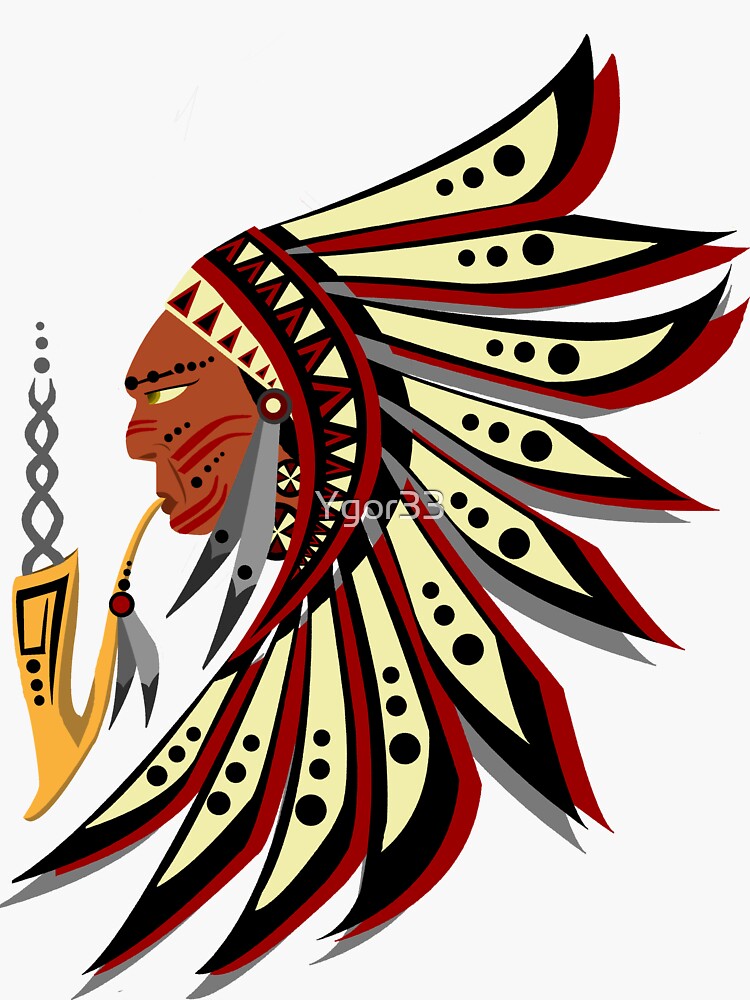 "Shaman" Sticker for Sale by Ygor33 | Redbubble