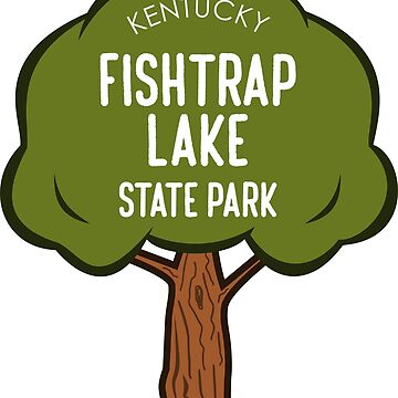 "Fishtrap Lake State Park Kentucky Tree" Sticker for Sale by bivenart ...