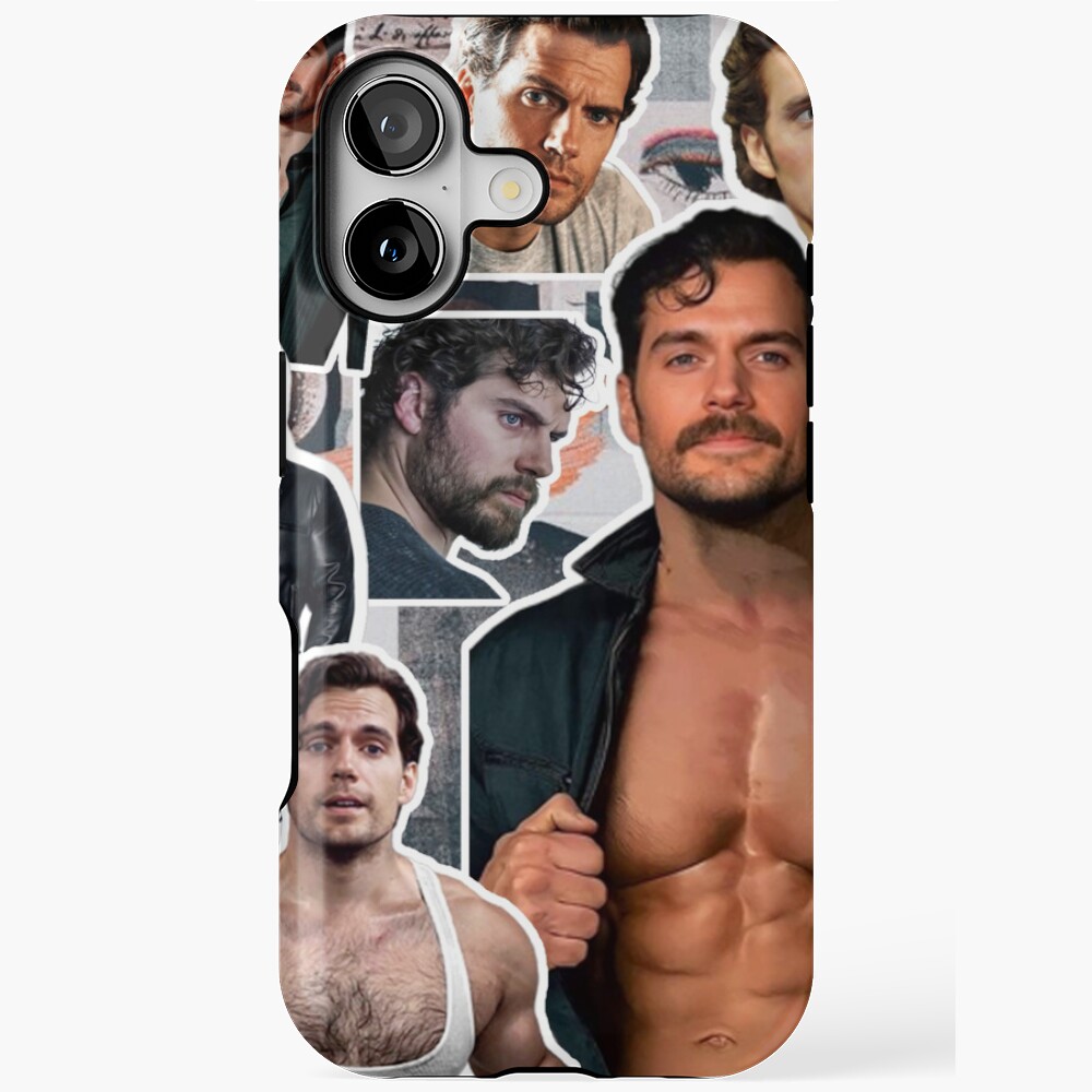 "henry cavill photo collage " Sticker for Sale by heavyduck | Redbubble