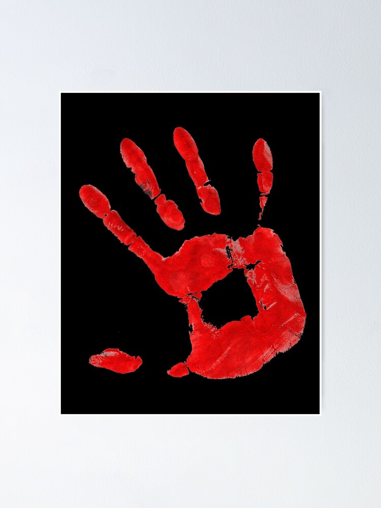 "Red Right Hand" Poster by Luigi-Jekan | Redbubble