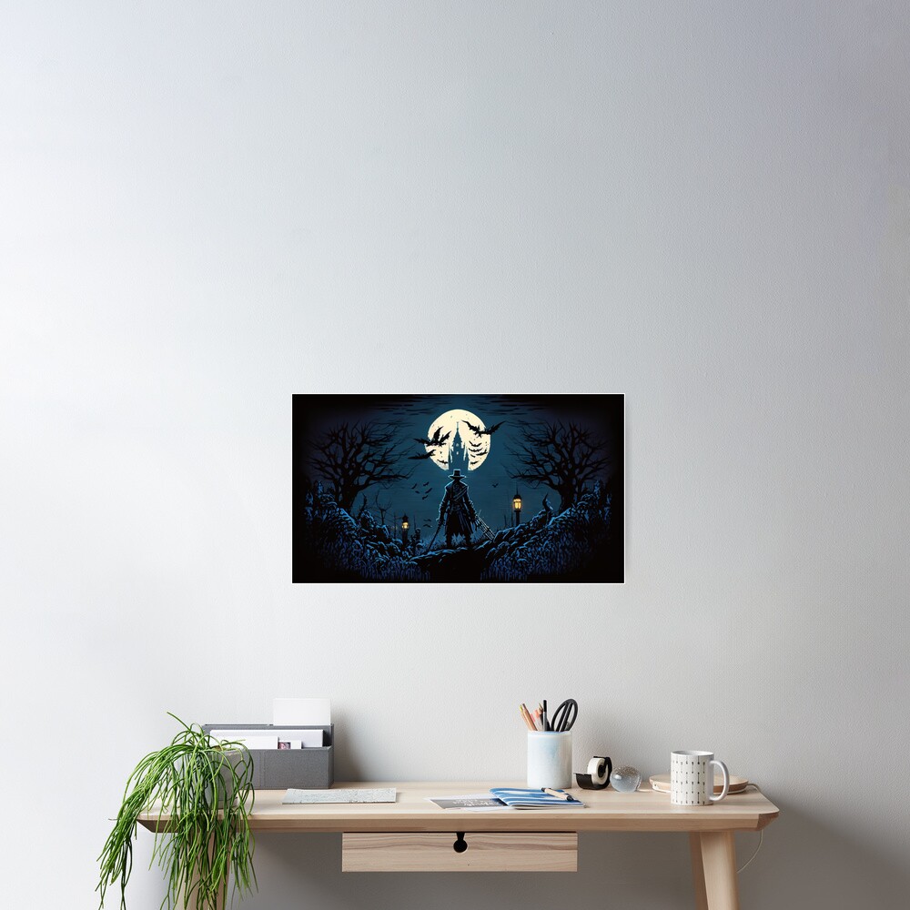 "Bloodborne Wallpaper (8-Bit Design)" Art Board Print for Sale by ...