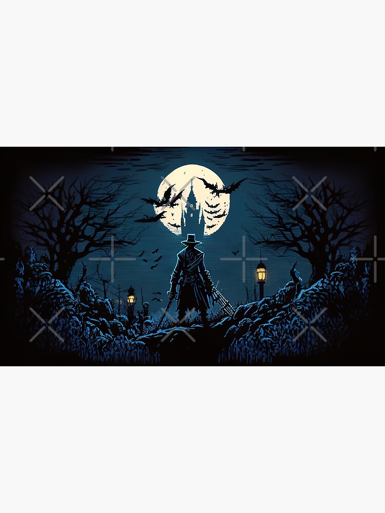 "Bloodborne Wallpaper (8-Bit Design)" Poster for Sale by ...