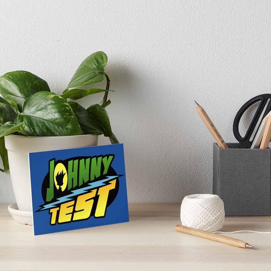 "Johnny Test Logo" Poster for Sale by TheDeepMachine | Redbubble