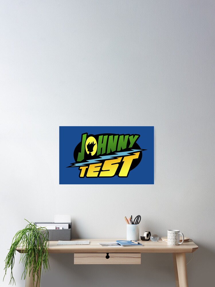 "Johnny Test Logo" Poster for Sale by TheDeepMachine | Redbubble
