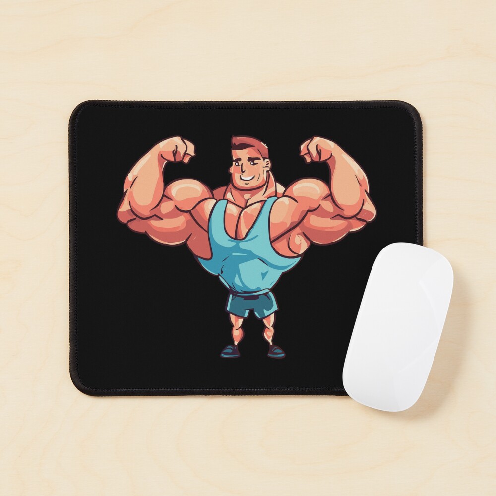 "Show off your huge biceps" Sticker for Sale by muscledaddies | Redbubble
