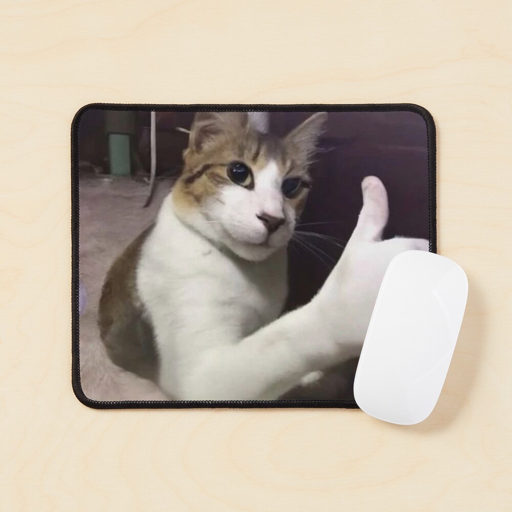 "cat thumbs up" Sticker for Sale by billcosbo | Redbubble