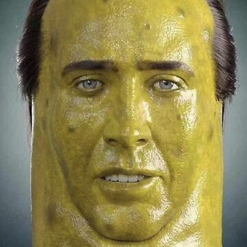 "Picolas Cage" Poster for Sale by sludgedredd | Redbubble