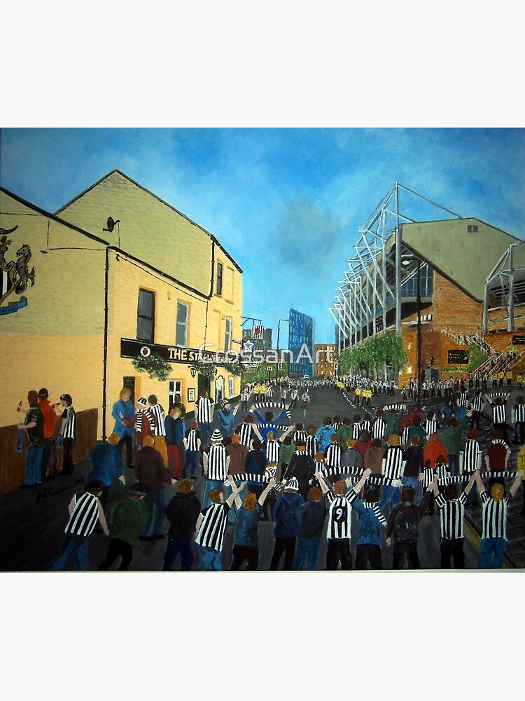 "Toon Army, Newcastle United" Poster for Sale by CrossanArt | Redbubble