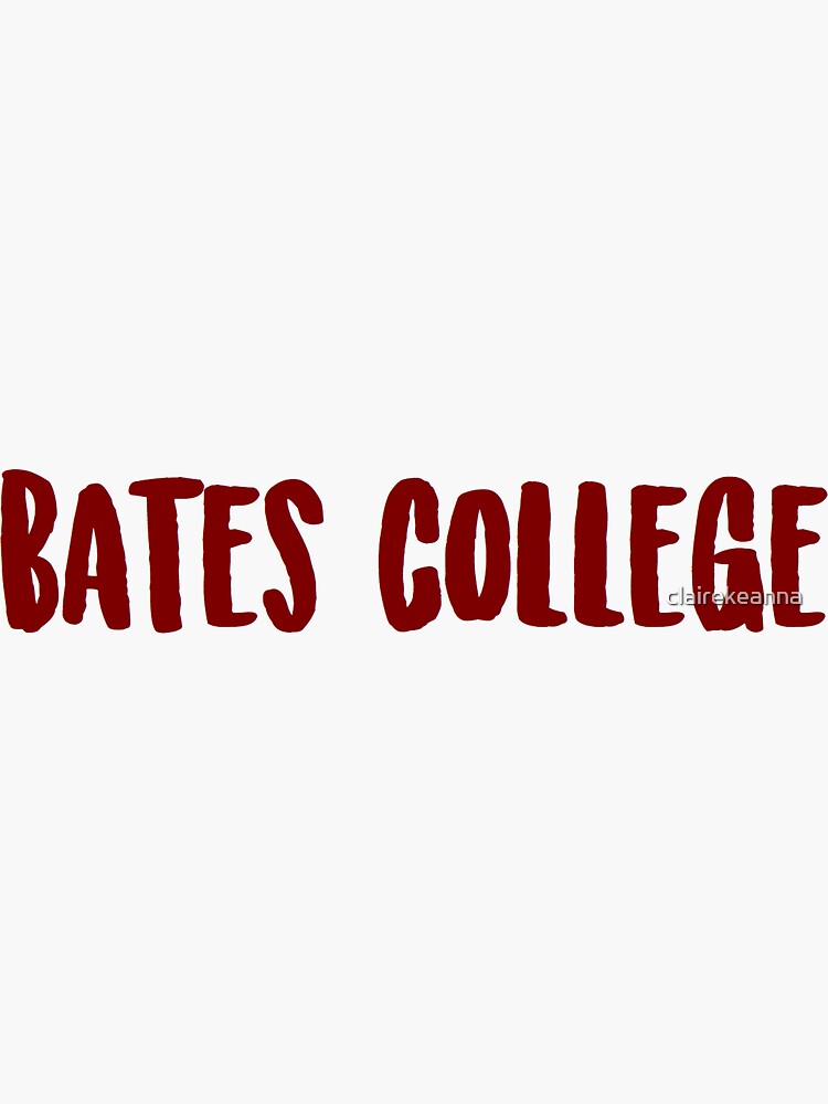 "bates" Sticker for Sale by clairekeanna | Redbubble