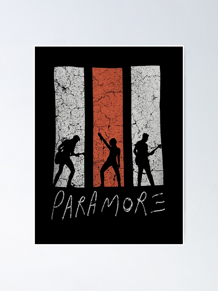 Paramore Poster- Classic Rock Prints, Rock Band Wall Art, Classic Rock ...