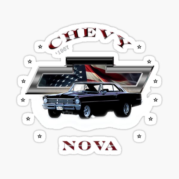 "Copy of SS of American Classic 67 SS Nova" Sticker for Sale by Puffy71 ...