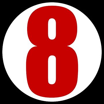 "The 8 Game" Sticker for Sale by WilsonChris | Redbubble