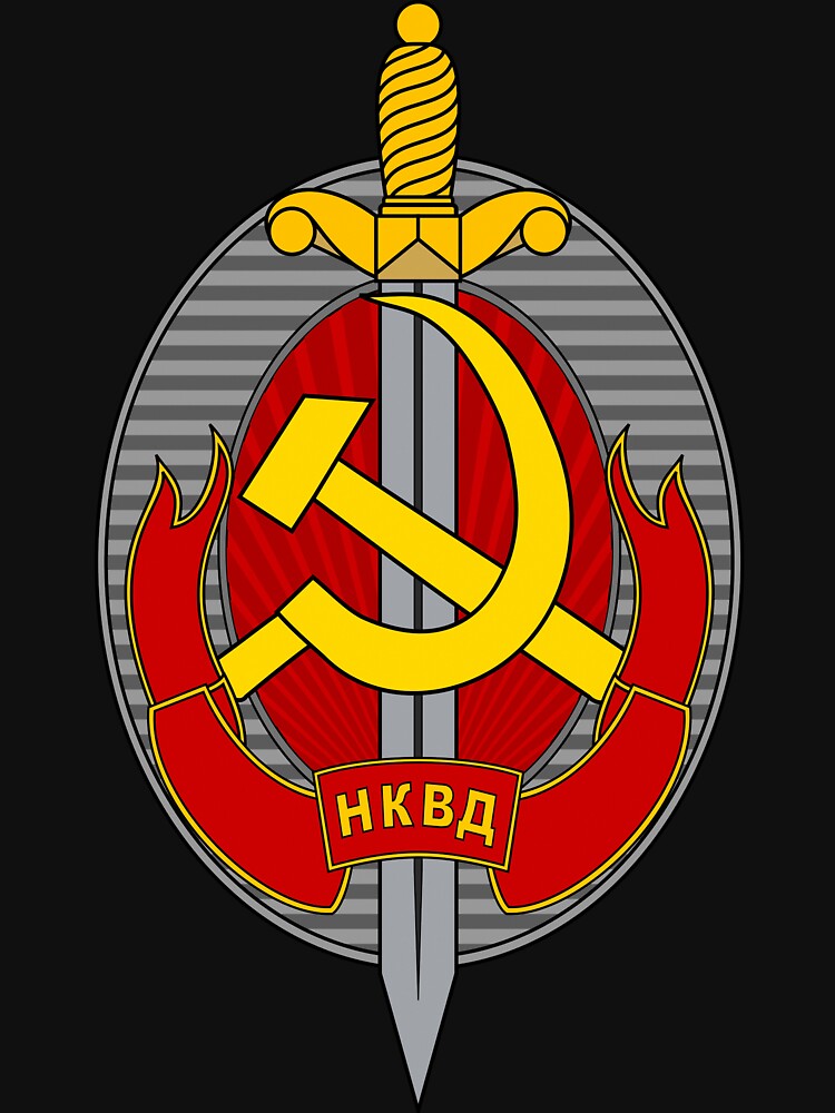 "NKVD badge, sign, symbol" T-shirt by Khokhloma | Redbubble
