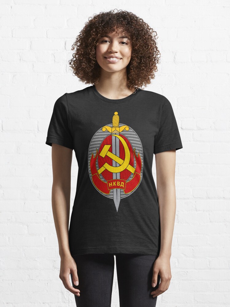 "NKVD badge, sign, symbol" T-shirt for Sale by Khokhloma | Redbubble ...