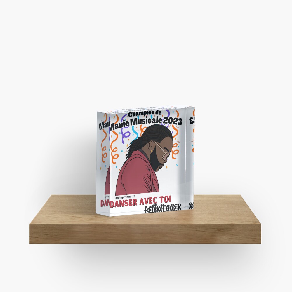 "Champion de Manie Musicale 2023" Sticker for Sale by thepetiteprof ...