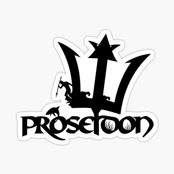 "Proseidon Official Logo" Sticker for Sale by neidoodle | Redbubble