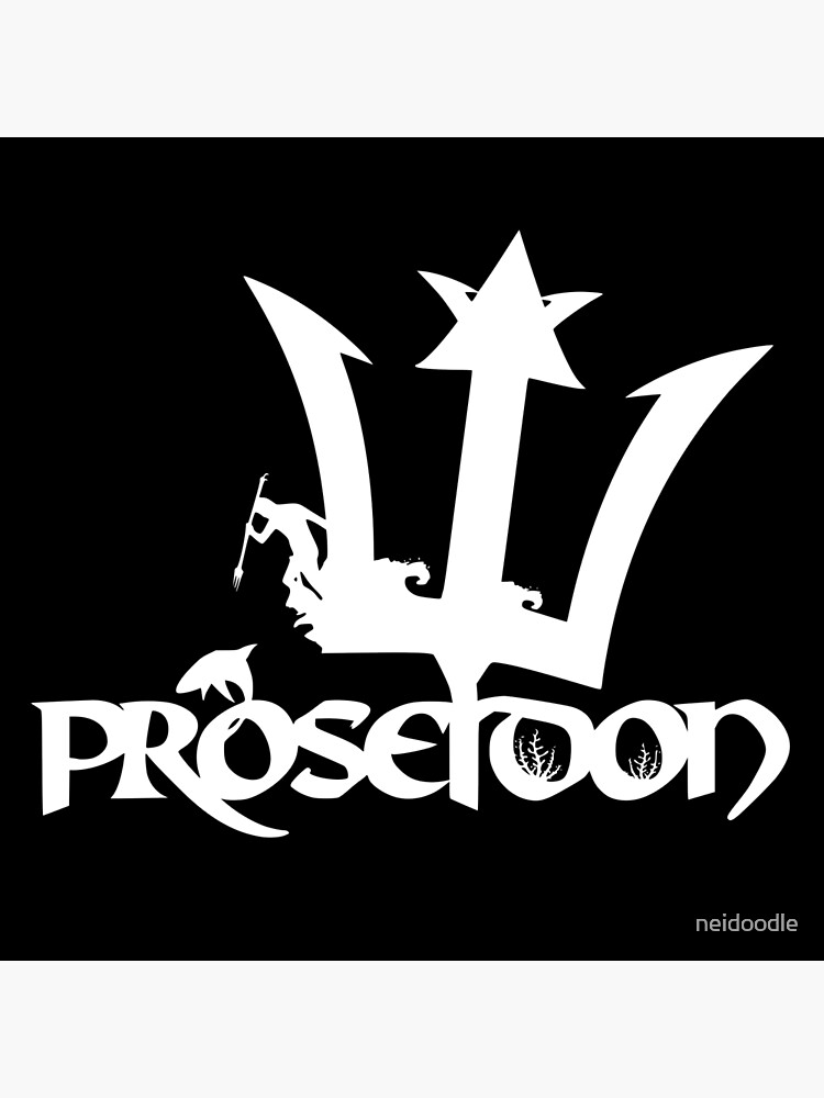 "Proseidon Official Logo" Art Print by neidoodle | Redbubble