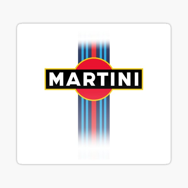 "Martini Racing" Sticker by PSstudio | Redbubble
