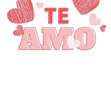 "Te Amo!" Sticker for Sale by ChulloShop | Redbubble