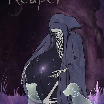 "Their last friend - Loving Reaper" Poster for Sale by JennyJinya ...