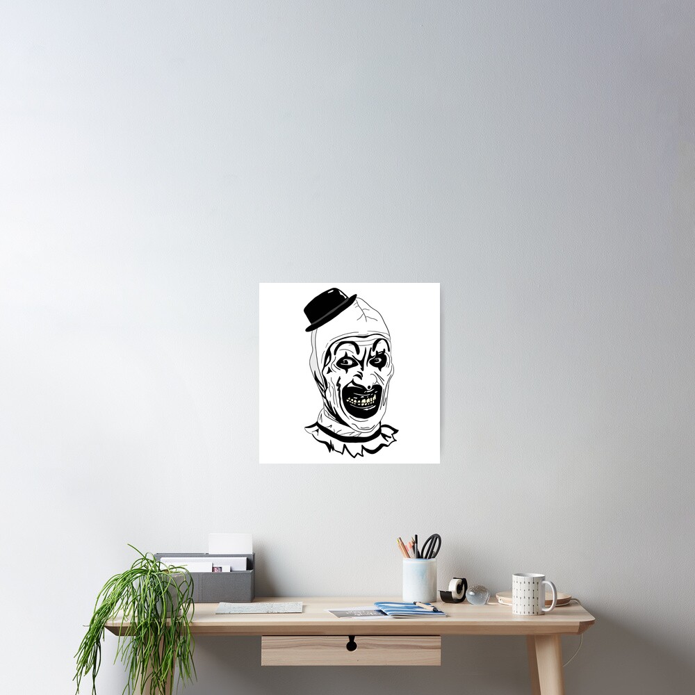 "Art The Clown - Terroriser Design" Art Print for Sale by ...