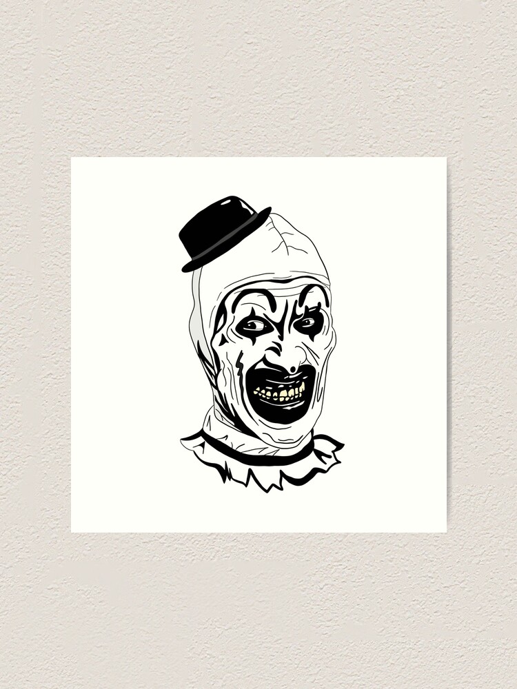 "Art The Clown - Terroriser Design" Art Print for Sale by ...