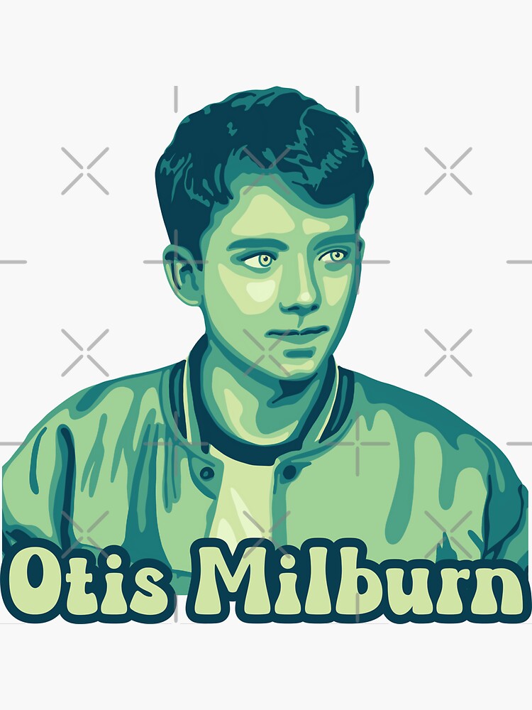 "Sex Education - Green Otis Milburn" Sticker for Sale by ...