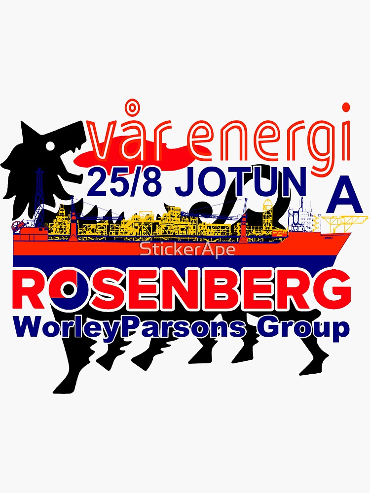 "Project Jotun; FPSO;" Sticker for Sale by StickerApe | Redbubble