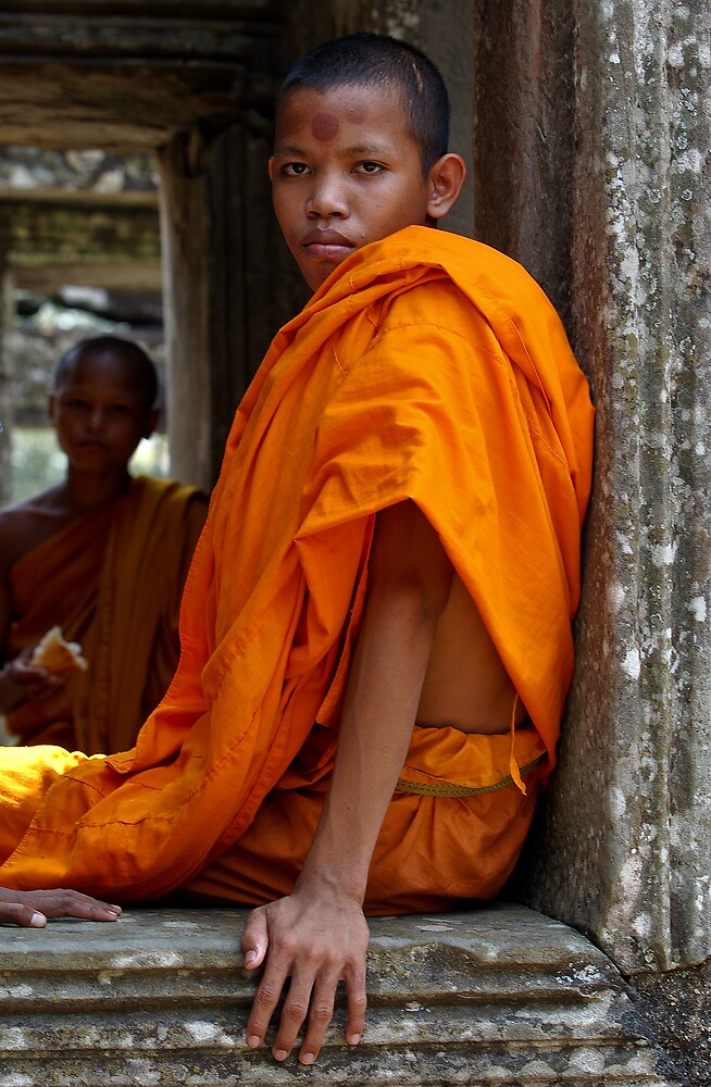 "Novice Monk" by Mick Yates | Redbubble