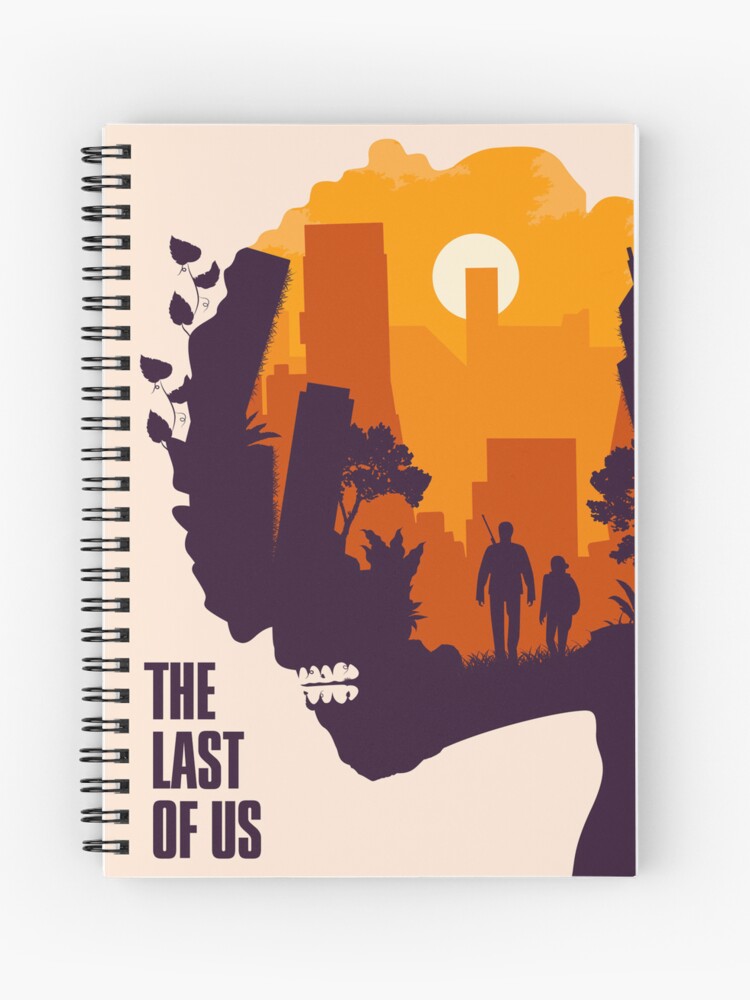 "The Last of Us part 1 Ellie and Joel clicker face" Spiral Notebook for ...