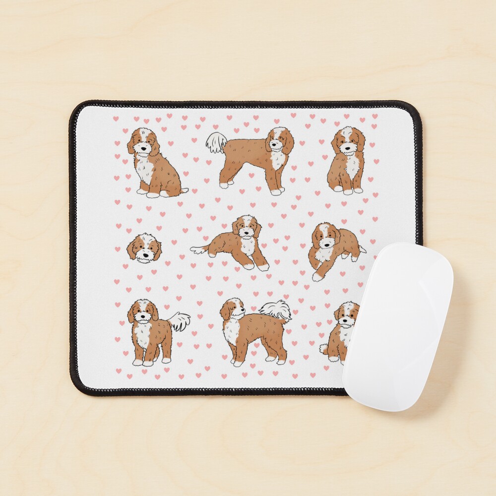 "Cavapoo cute dog pack " Sticker for Sale by Yarafantasyart | Redbubble