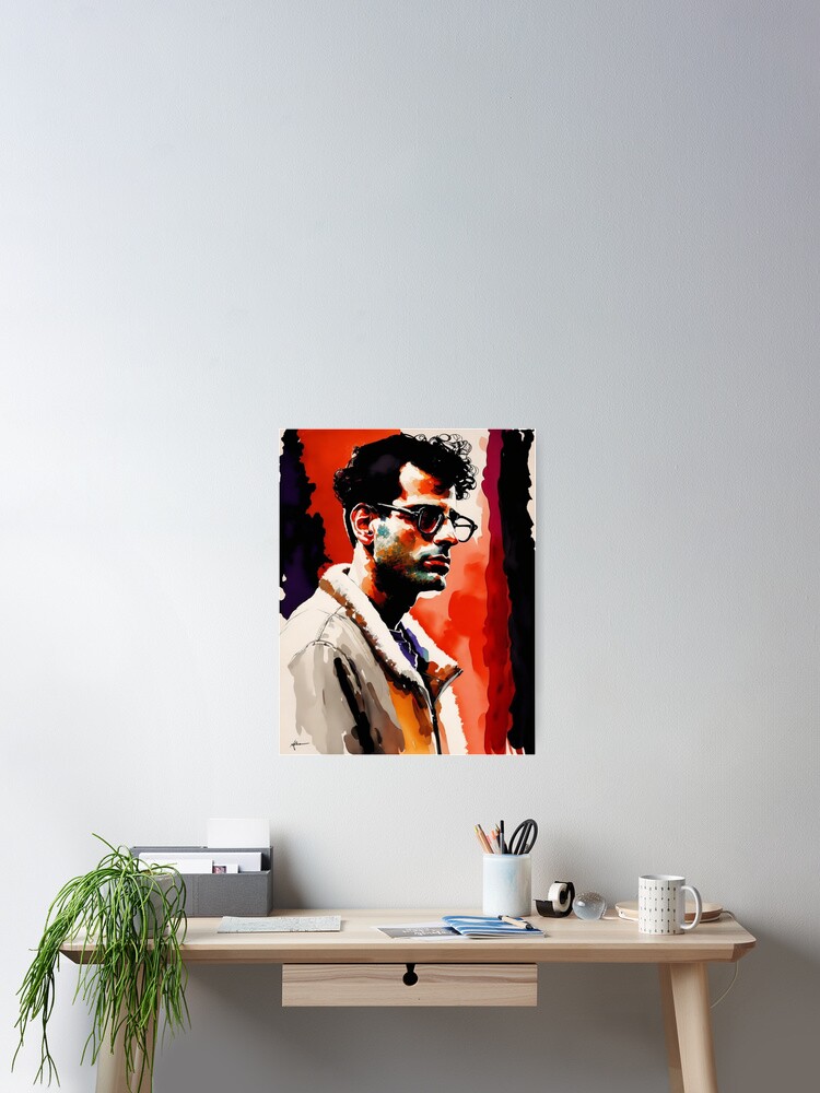 "Beat Generation Poet Allen Ginsberg as a Young Man" Poster for Sale by ...