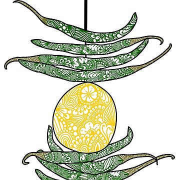 "Nimbu-Mirchi nazar na lage" Sticker for Sale by TheHermitCrab | Redbubble