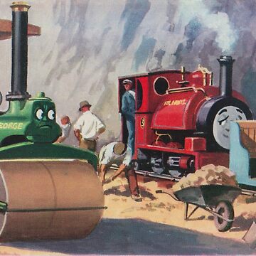 "George and Sir Handel, Gallant Old Engine: Steam-Roller from The ...