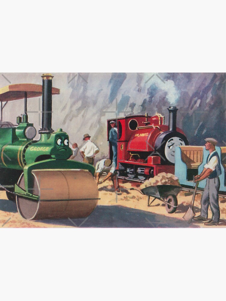 "George and Sir Handel, Gallant Old Engine: Steam-Roller from The ...
