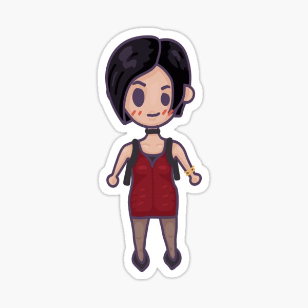 "Ada Wong dead by daylight dbd resident evil zombie" Sticker by Rocket ...