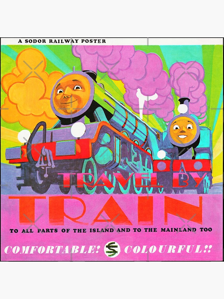 "A Sodor Railway Poster" Greeting Card for Sale by sleepyhenry | Redbubble
