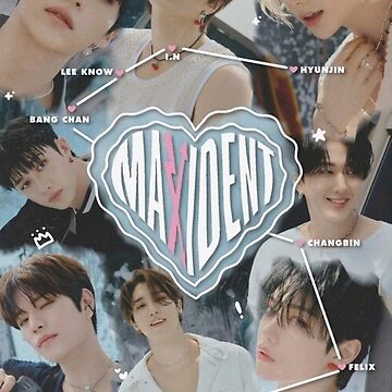 "Maxident SKZ Stray Kids skz kpop bang chan lee know changbin hyunjin ...