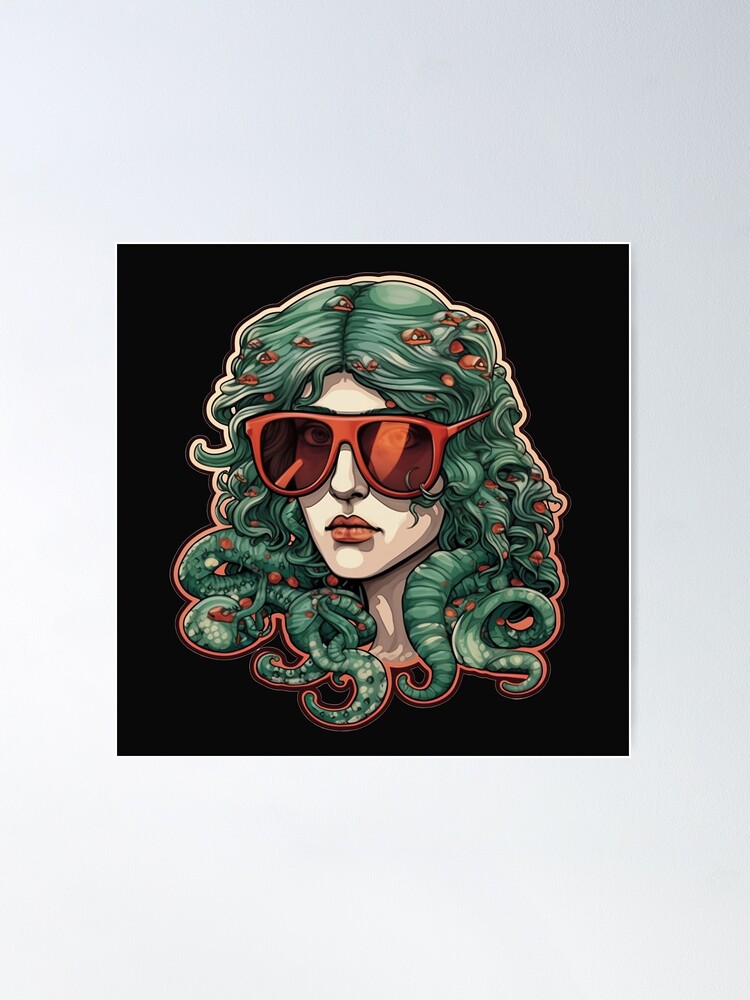 Dibujo Genial De Medusa Dibujo Realista Original De La Diosa Griega