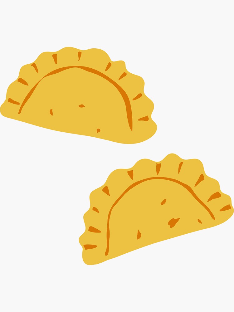 "Empanadas" Sticker for Sale by Stick & Co | Redbubble